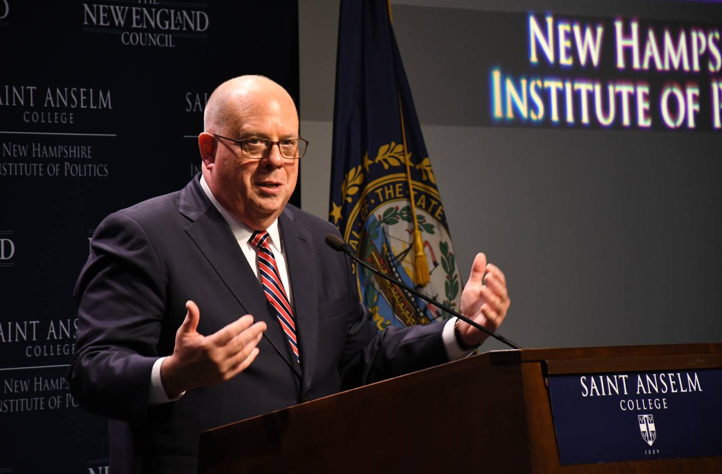 Hogan makes second appearance at New Hampshire political event that’s a ...