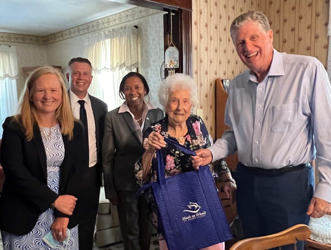 20 Millionth Meal for Meals on Wheels of Rhode Island - New England Council