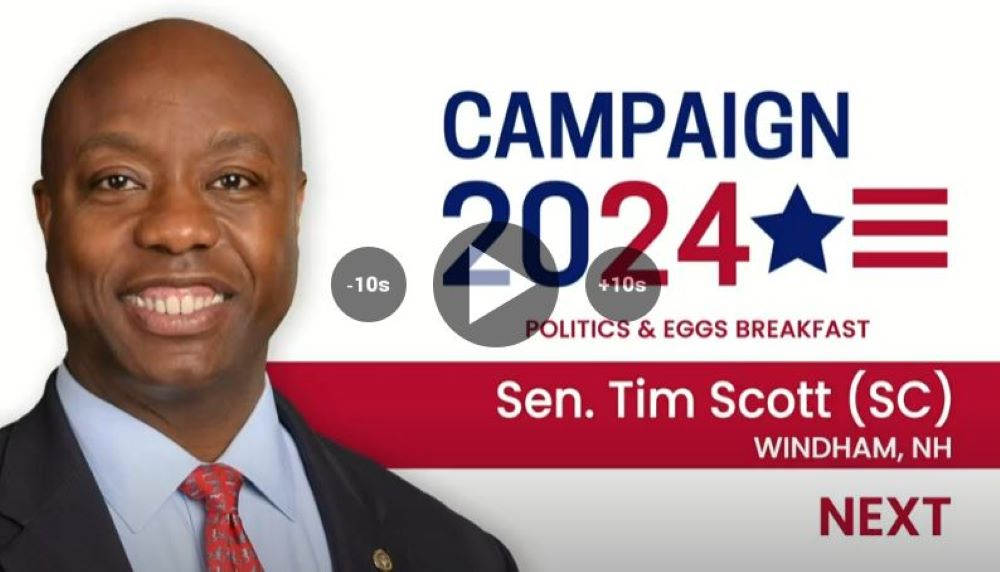 Sen. Tim Scott Campaigns in New Hampshire - New England Council