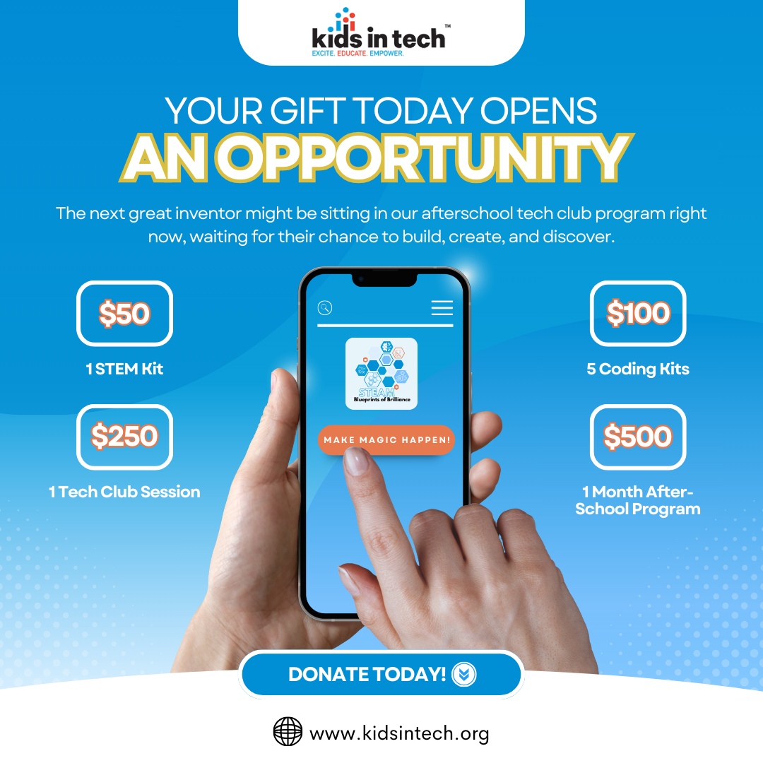 Support Kids in Tech for Giving Tuesday - New England Council